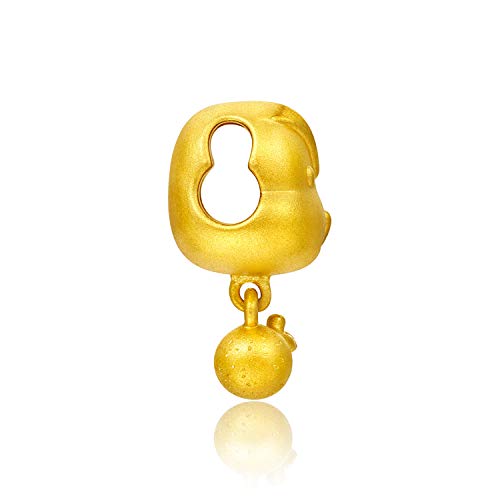 CHOW TAI FOOK 999 24K Gold Chinese Zodiac Pendant/Charm (Monkey)