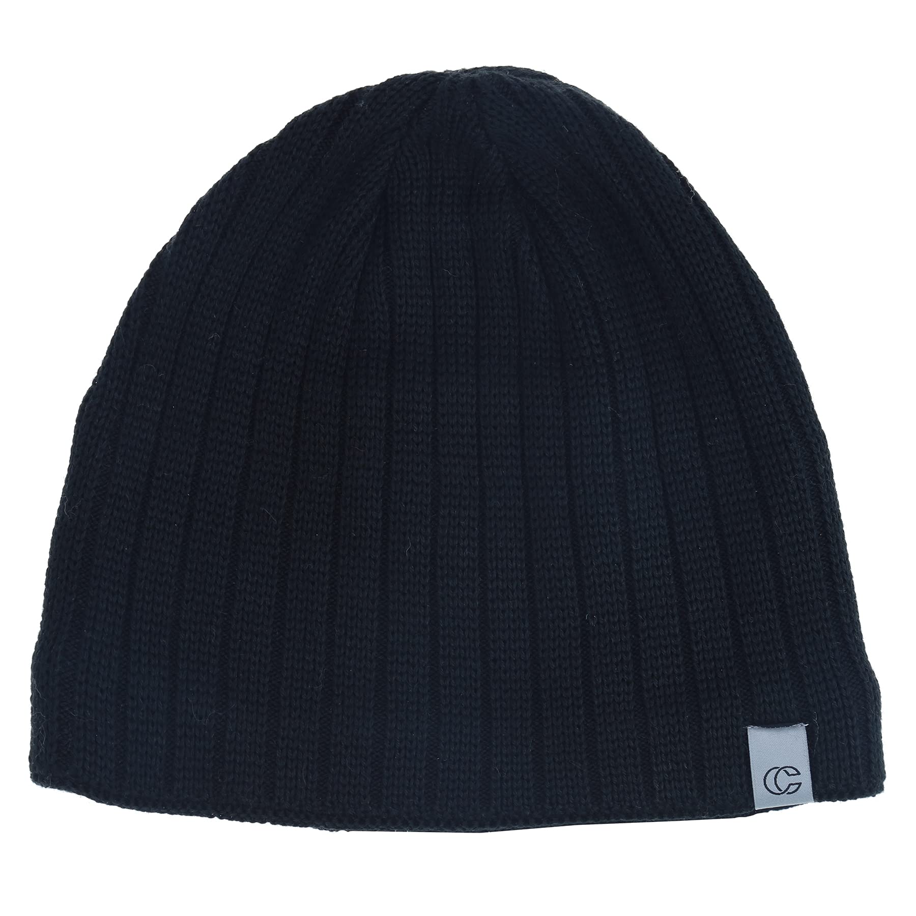 Chaos Hats Men's Technician Fine Gauge Beanie (Black, One Size)