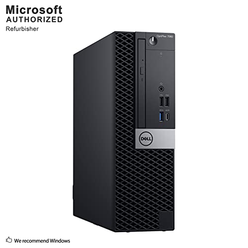 DELL Optiplex 7060 | Intel 8th Gen i5-8500 (6 Core) | 16GB 2666MHz DDR4 | 256GB Solid State Drive SSD | Win 10 Pro | Small Form Factor (Renewed)']