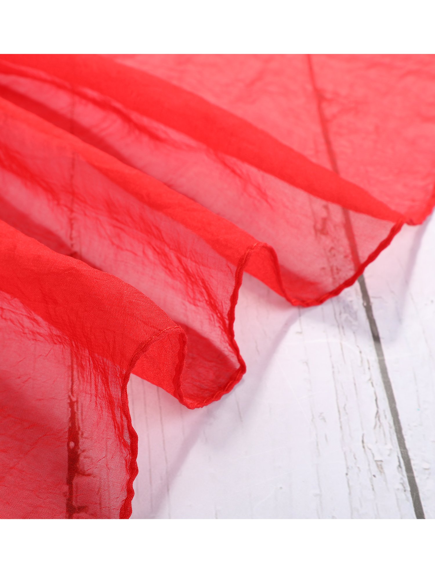 SATINIOR Chiffon Scarf Women Square Handkerchief Lightweight Satin Ribbon Scarf Retro Neck Scarf