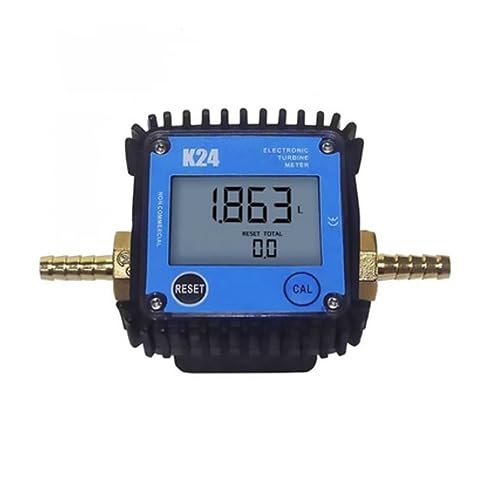 Flow Control Meter G1/4" G1/2" Micro Flow Digital Display Meter, ar Flow Meter Gasoline Oil Hydraulic Oil Soy Oil Water 0.1-10L/min Used in Petroleum,Food, Etc. (Color : 0.2-10PLM,