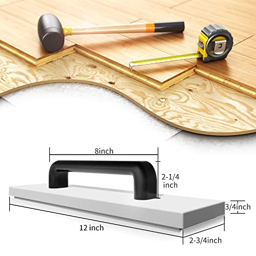 NAACOO Tapping Block, Flooring Tools - Tapping Block for Vinyl Plank Flooring, Install Flooring Tapping Block with Big Handle, Lengthen Floor Tools, Need Use with Hammer