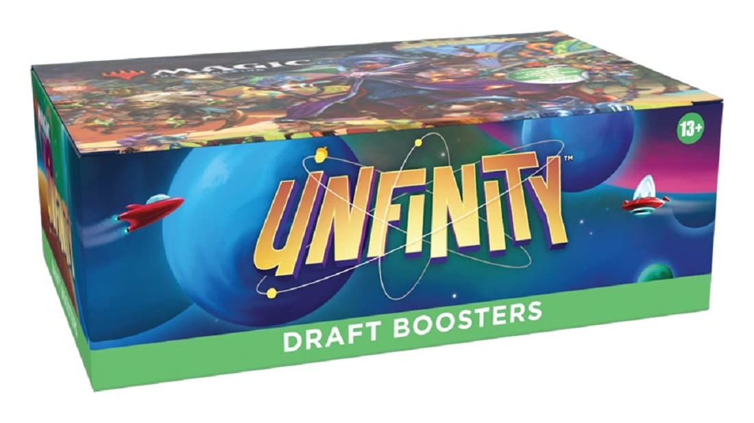 Wizards of The Coast Magic: The Gathering Unfinity Draft Booster Box | 36 Packs + Box Topper (505 Magic Cards)
