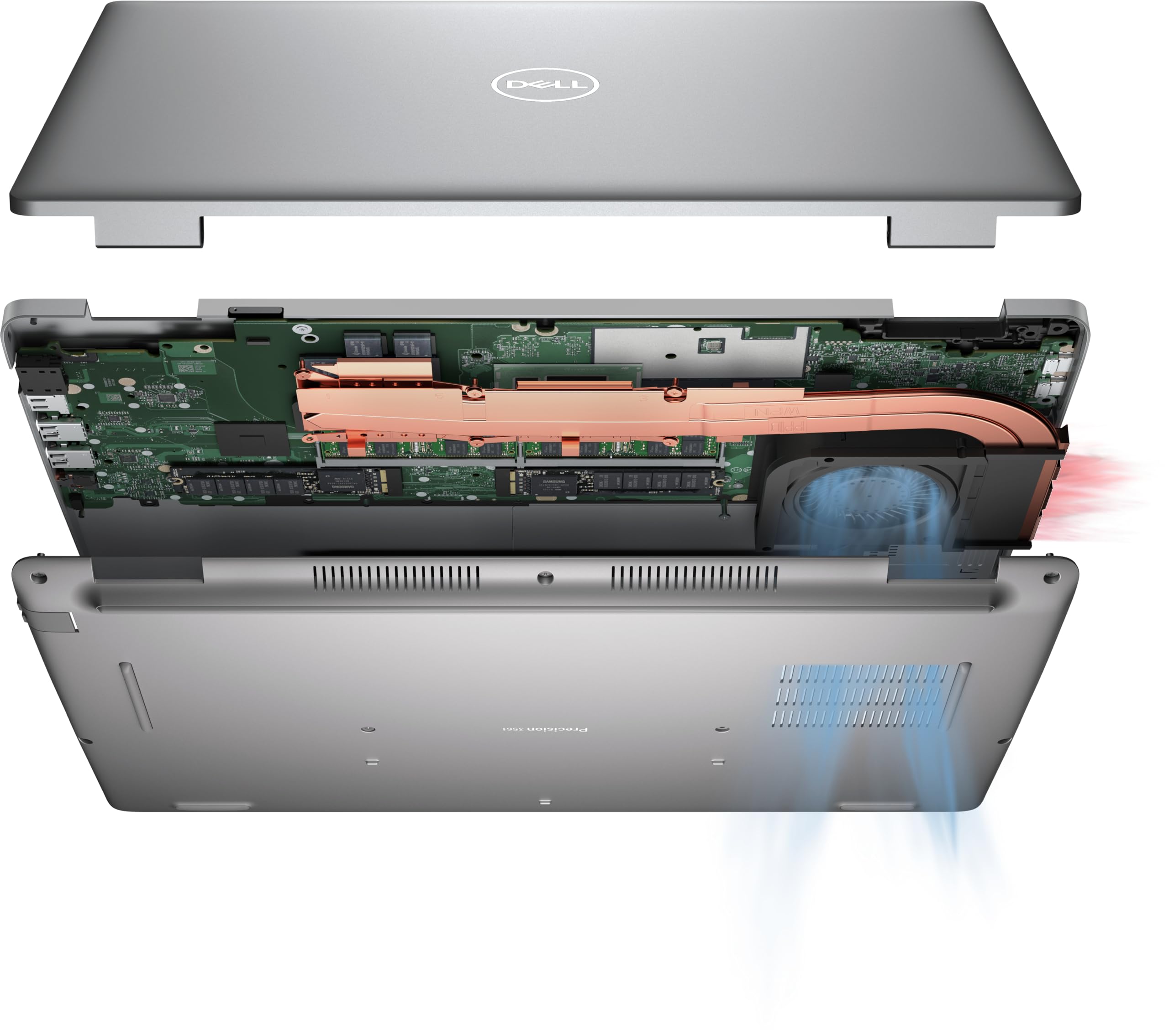Dell Precision 3571 3000 Mobile Workstation (15.6" FHD, Intel 14-Core i7-12800H, 64GB DDR5 RAM, 4TB SSD, NVIDIA T600) Business Laptop, Backlit, 3-Year Warranty, Webcam, Wi-Fi 6E, Win 11 Pro, Gray