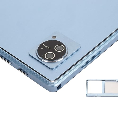 DAUERHAFT 10.1 Inch Tablet 2 Speakers 4G Tablet 100‑240V FHD Display 8 Cores for Travel (US Plug)