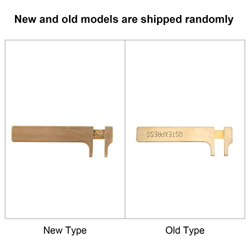 Handy Brass Sliding Gauge Brass Vernier Caliper Ruler Measuring Tool Double Scales mm/inch Mini Brass Pocket Ruler Measuring Tool (80mm)
