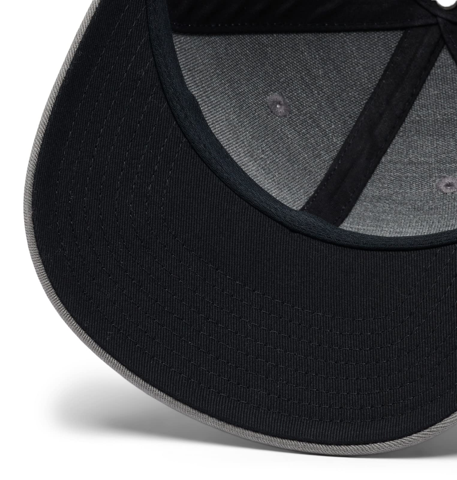 Columbia Unisex PFG Mesh Snap Back Ball Cap, Titanium/Black/Hook, One Size