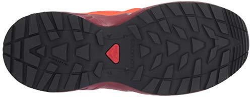 Salomon Kids' XA Elevate J Trail Running Shoes, CHERRY TOMATO/Red Dahlia/Black, 13K