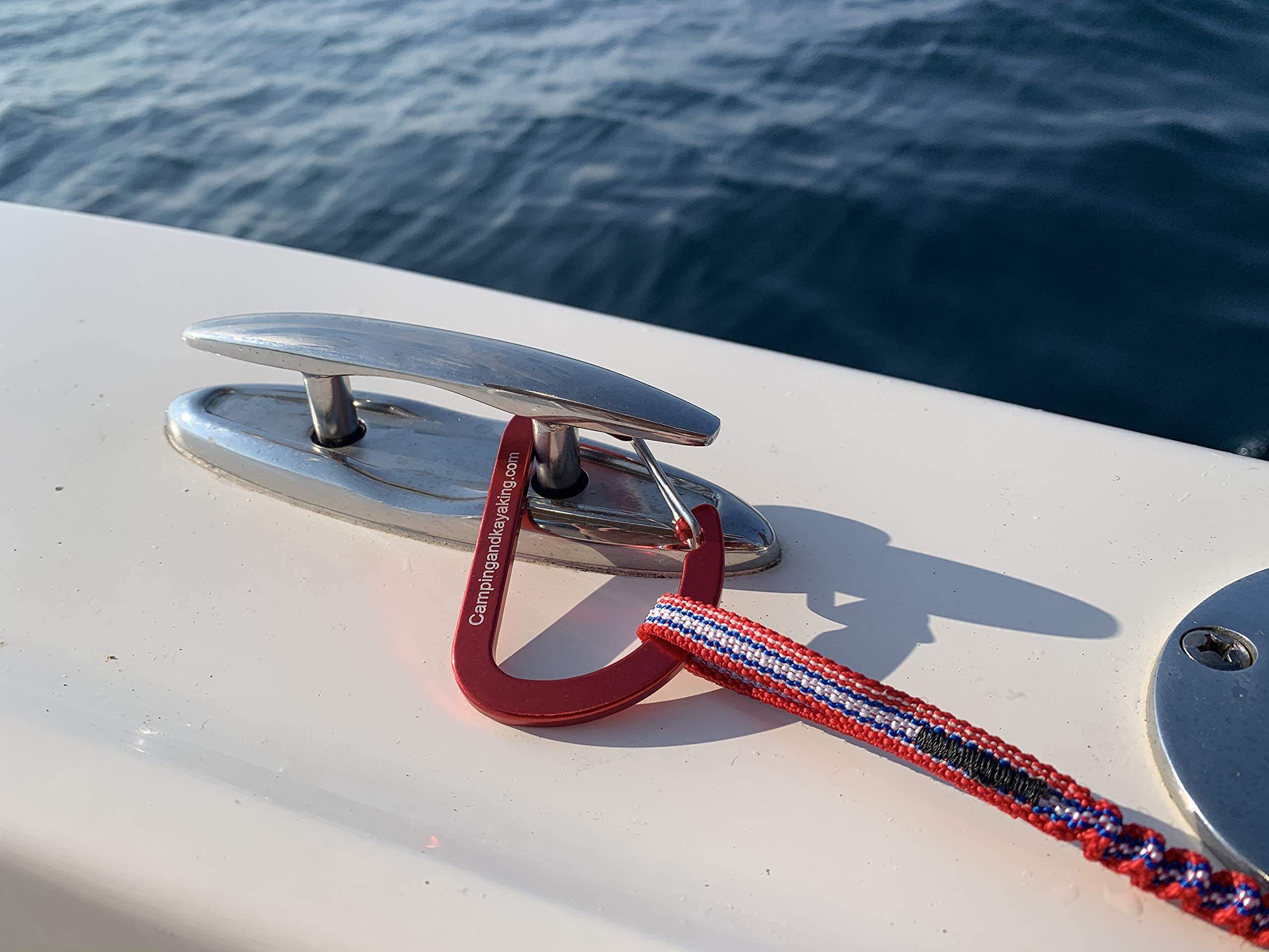 Cinch-Lock Pro Paddle Leash - Rod Leash. The latest in gear attachment technology, Cinch-Lock Webbing. Grips like a Python. Made in the USA, Serious Gear for the Serious Kayaker 2pk, just 6.50 each