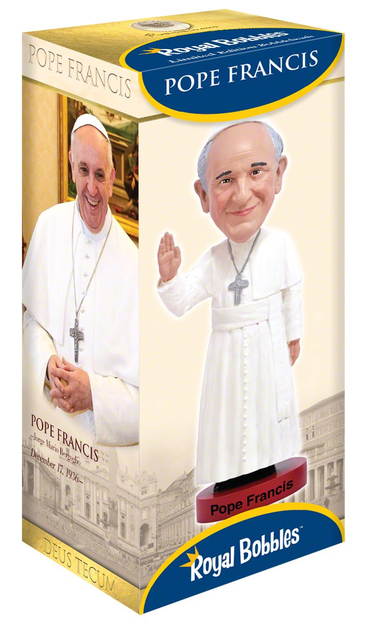 Royal Bobbles Pope Francis Bobblehead