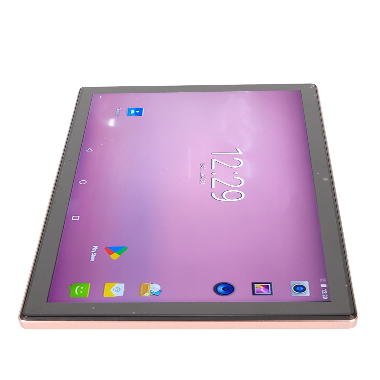DAUZ 10.1 Inch FHD Tablet, 8GB RAM 256GB ROM 5G WiFi Tablet 12 4G Network for Business (US Plug)