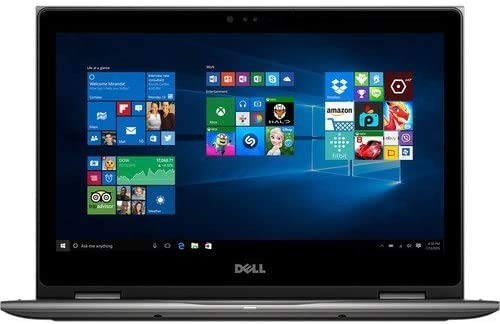 Dell Inspiron 13.3 2-in-1 FHD(1920x1080) Touchscreen Convertible Laptop PC, Intel Core i7-6500U 2.5GHz, 8GB DDR4 SDRAM, 256GB SSD, Backlit Keyboard, Bluetooth, HDMI, Windows 10-Gray
