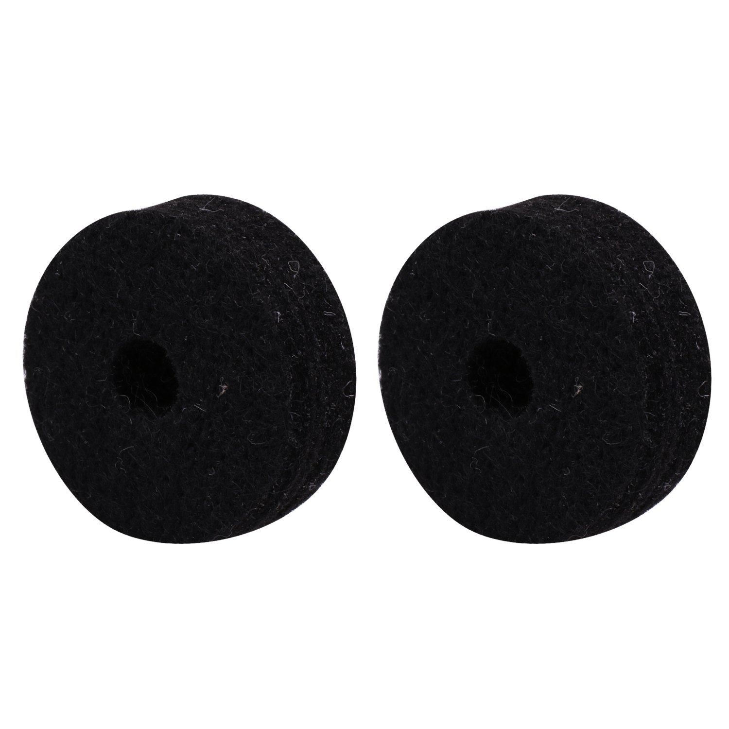 Cymbal Stand Sleeves & Cymbal Felts with Cymbal Washer & Base Wing Nuts Replacement for Drum Set of 10