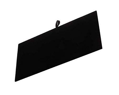 DBM IMPORTS Black Velvet Tray Insert Counter Flat Pad Jewelry Display 14'' x 7-1/2''