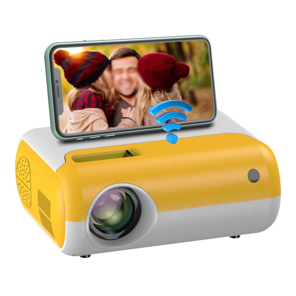 FZZDP Projector P80 Support 1080p 3800 Mini Projector Home Cinema Movie LED Projetor