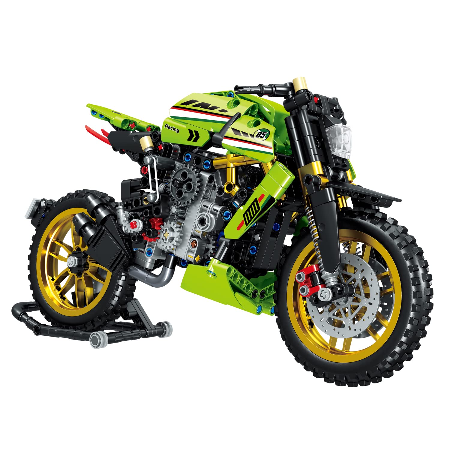 DAHONPA 1259 Motorcycle Building Bricks Set, 640 Pieces Model Toy, Gift for Kid and Adult.