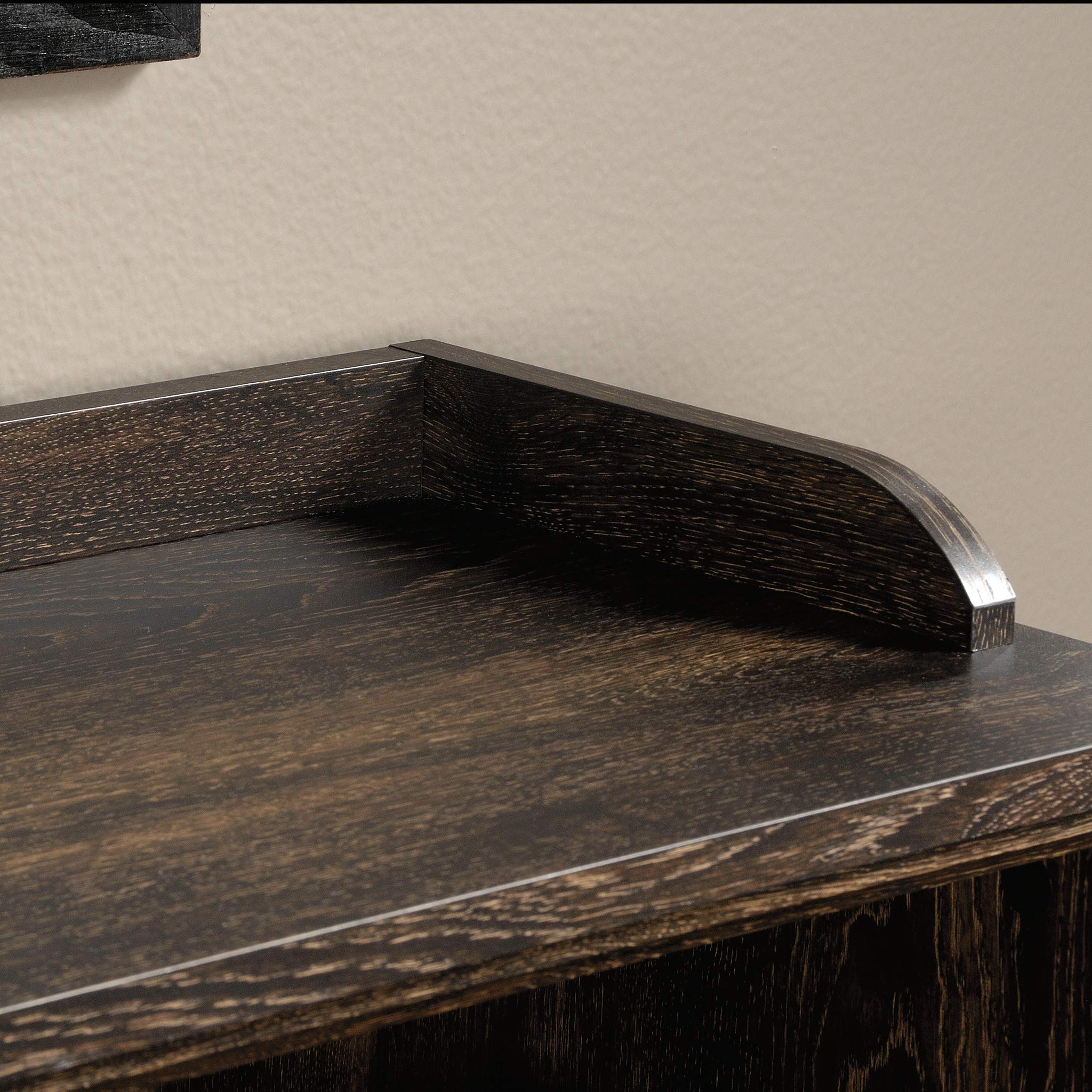 Sauder Barrister Lane Bookcase/ Book Shelf, Iron Oak finish