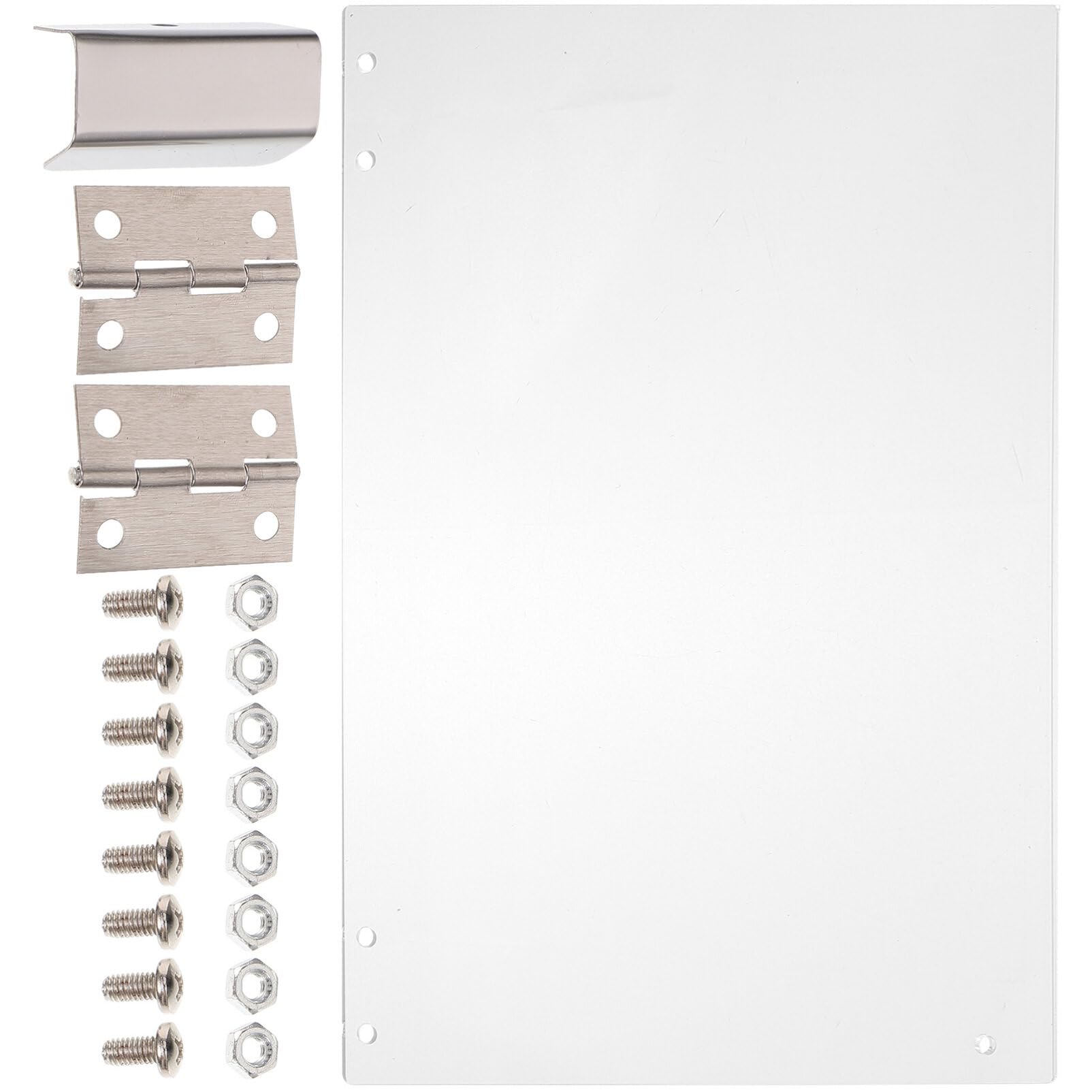 Kichvoe Commercial Popcorn Machine Door Panel Replacement Clear Thicken Pvc Popcorn Maker Panel Baffle Protection Equipment for Popcorn Machine Parts