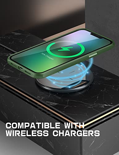 SUPCASE Unicorn Beetle Style Series Case for iPhone 13 (2021 Release) 6.1 Inch, Premium Hybrid Protective Clear Case (Jasper)