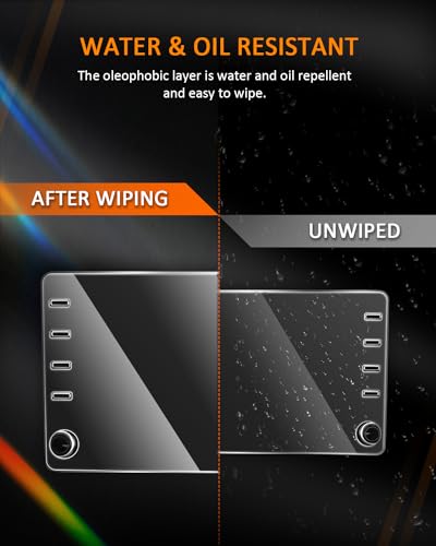 CDEFG for 2020 2021 2022 2023 Toyota Tacoma Screen Protector Tacoma Accessories SR5 TRD Sport Off-Road Trail Special Edition Limited 8" Tempered Glass