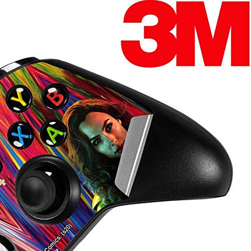Skinit Decal Gaming Skin Compatible with Xbox One S Controller - Officially Licensed Warner Bros Wonder Woman Color Blast Design