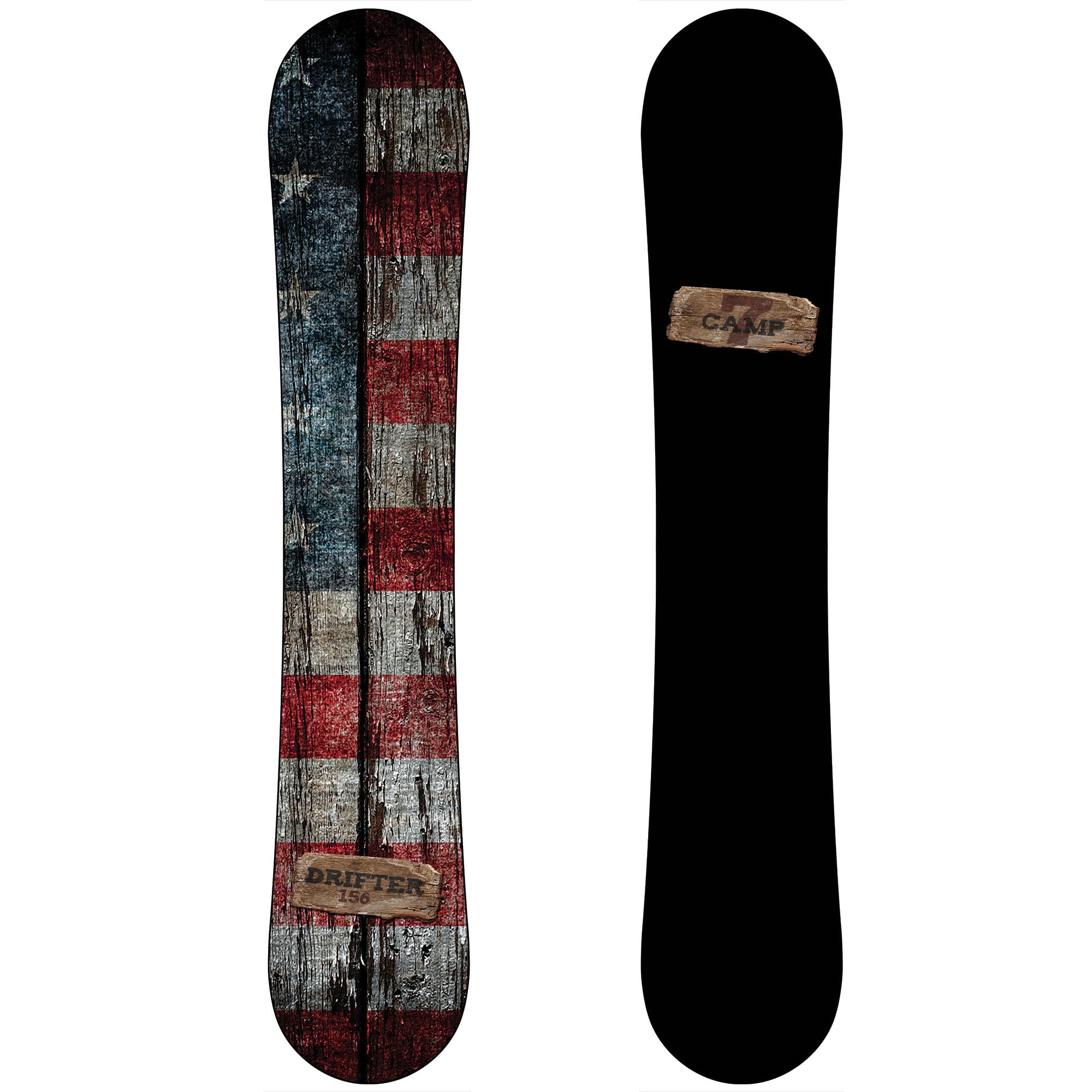 Camp Seven Package Drifter CRCX Snowboard-163 cm Wide-System MTN Binding XL-System APX Snowboard Boots 13