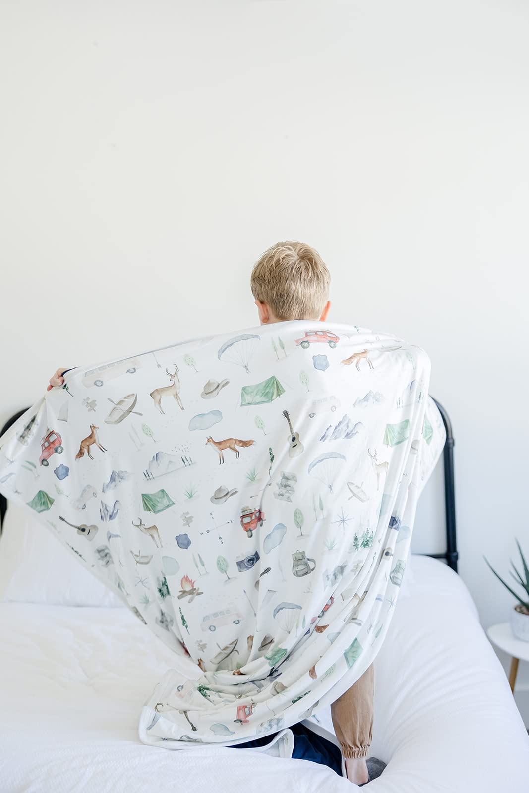 Pobi Baby Premium Baby Blanket, Soft Stretchy Quilt for Babies, Toddlers, Kids (Explore)
