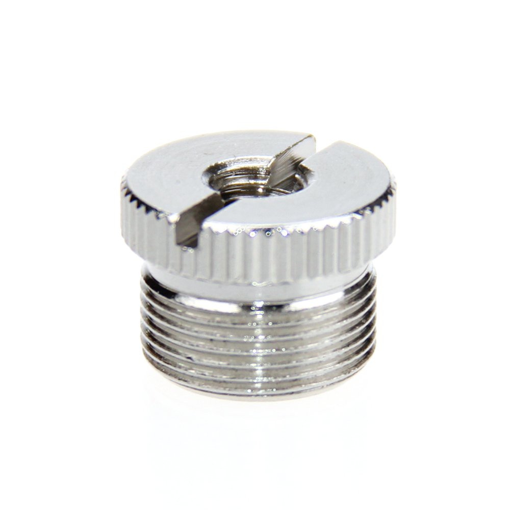 CAMVATE 5/8-Inch Male to 1/4-Inch Female Mic Screw Adapter For Mic Microphone Stand - 1150