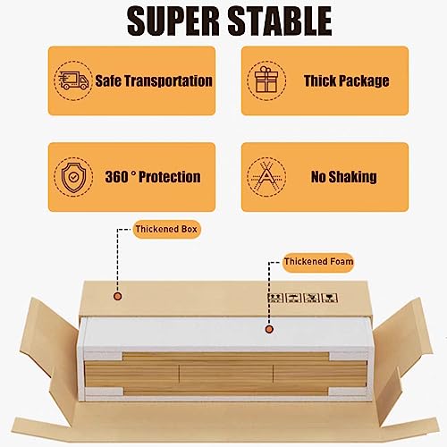 THASOK ๐ฎ๐ฌ๐ฎ๐ฏ ๐๐ฉ๐ ๐ซ๐๐๐๐ Tree Bookshelf, 3 Tier Wood Shelf Bookcase, Retro Floor Standing Small Bookshelf, Book Storage Rack for CDs/Movies for Home Office, Bedroom, Living Room, Rustic Brown
