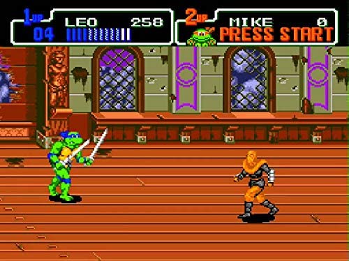 Teenage Mutant Ninja Turtles: The Hyperstone Heist β (Sega Genesis / MegaDrive) β Reproduction Video Game Cartridge with Box and Manual