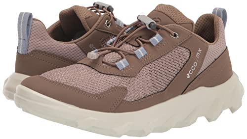 ECCO Women's MX Breathru Water-Friendly Sneaker, Taupe/Taupe/Grey Rose, 5-5.5