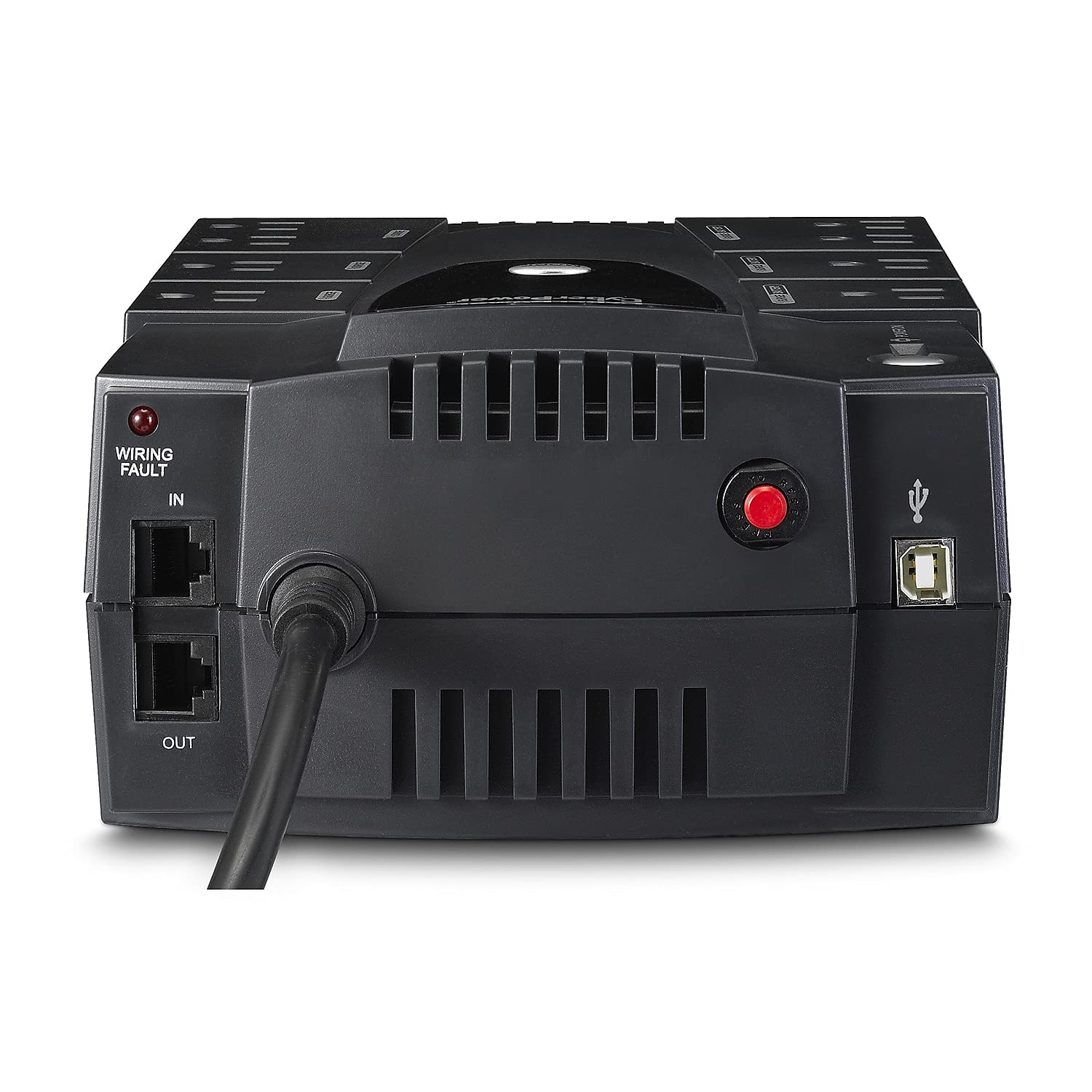 CyberPower CP750LCD Intelligent LCD UPS System, 750VA/420W, 8 Outlets, Compact
