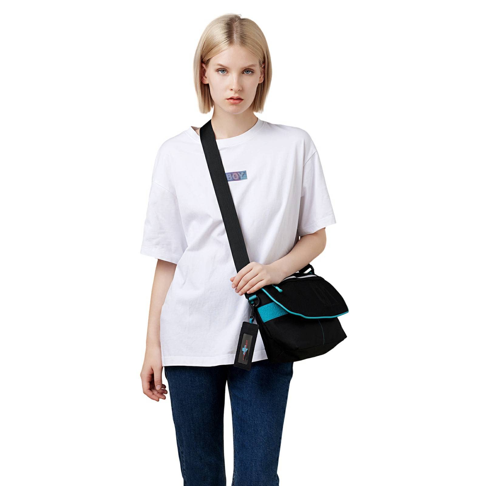 FIREFIRST Anime Crossbody Messenger Shoulder Bag for Women&Man