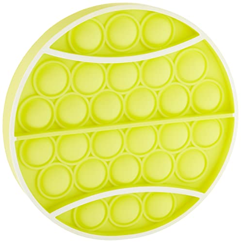 Tennis Push Pop - Fidget Toys - Party Favors - Novelty Toys & Amusements - Sensory Toys - Anxiety Relief - Stress Relief - Reduce Emotional or Energetic Overwhelm - Autism ADD ADHD