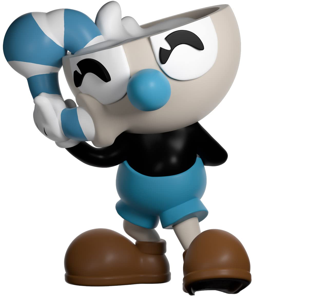 Youtooz Mugman Vinyl Figure 3.7" Inch, Mugman Action Figure, Cuphead and Mugman Vinyl Toys Cuphead Collection Based on Cuphead Games