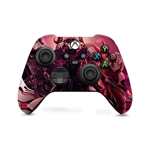 Dark Nightmare Knight Video Game X-box-Series-X Skin for Console and Controllers, X-box-Series-X Sticker Vinyl Protective Skin, Decal Cover Skins for X-box-Series-X Console & Controllers