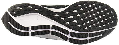Nike Women's Air Zoom Pegasus 36 Running Shoes, Black/White-thunder Grey, 7