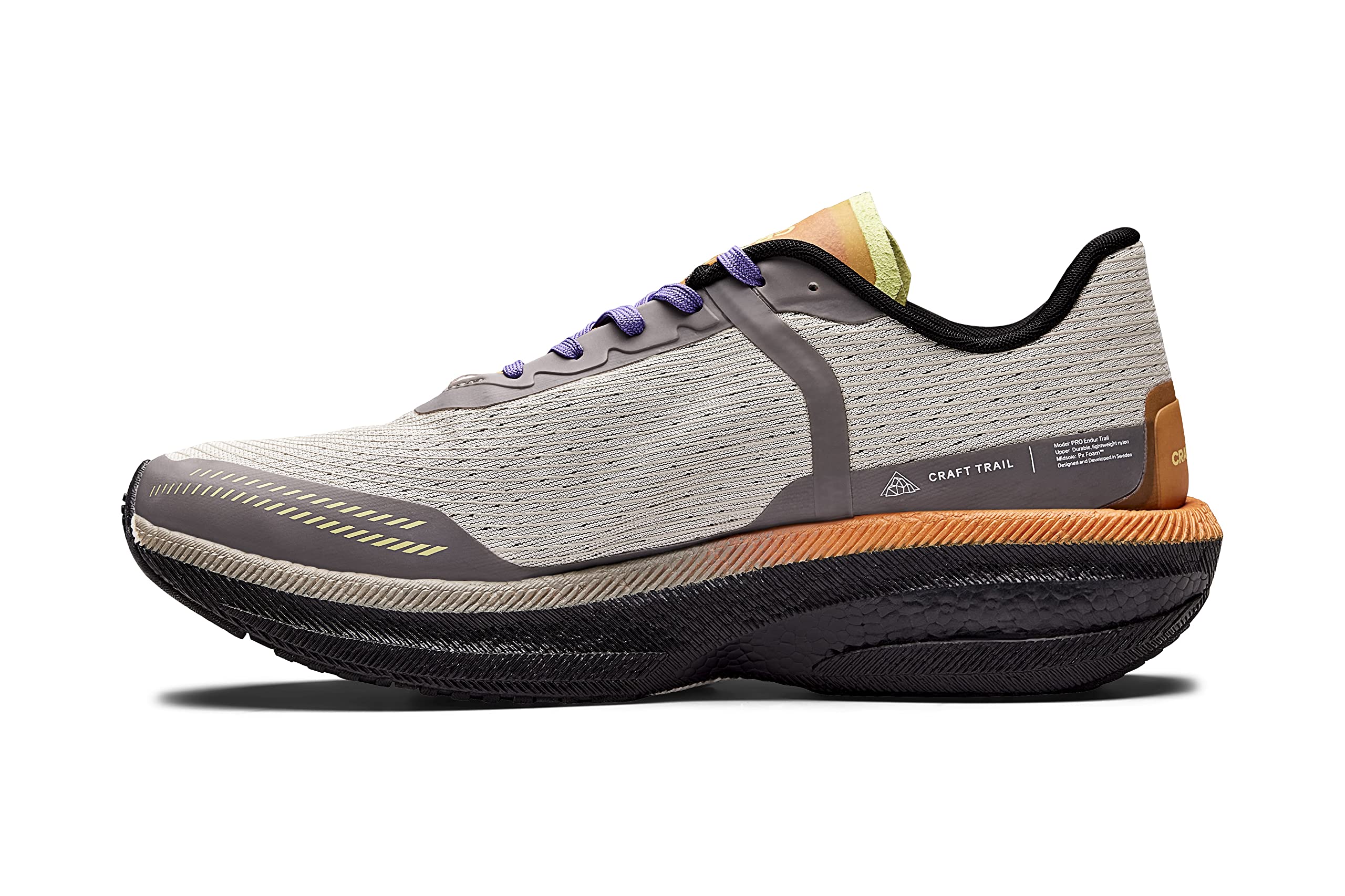Craft Sportswear Women's Pro Endurance Trail Running Shoe, Flex-Dawn, 8