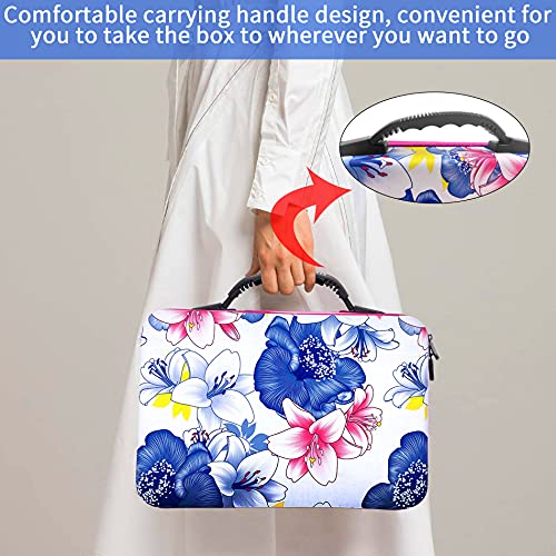 VAIIEYO Diamond Painting Storage Containers, 60 Slots EVA Shockproof Beads Storage Diamond Painting Accessories,Durable High Capacity - Diamond Embroidery Art Craft Jewelry Beads Rhinestones Organizer