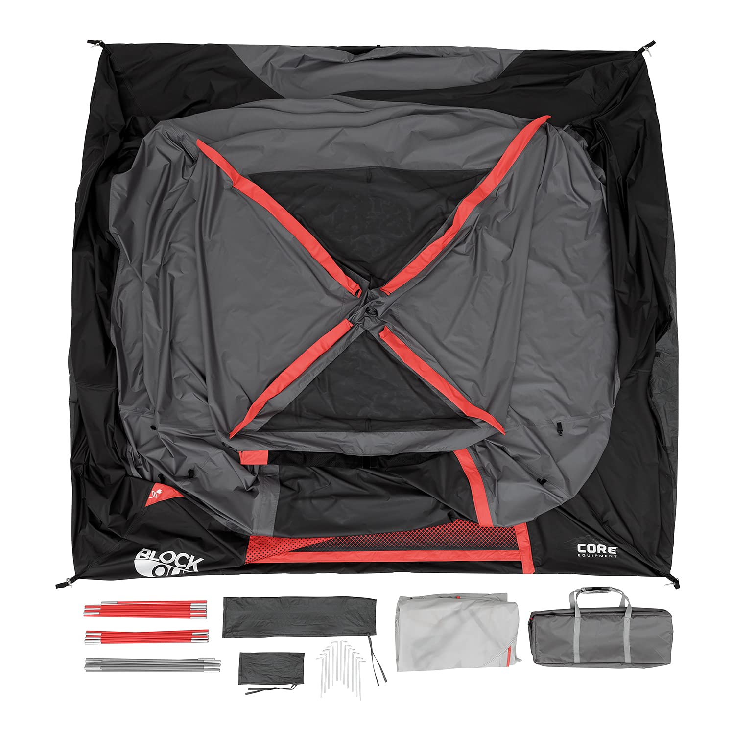 CORE 6 Person Tent with Block Out Technology