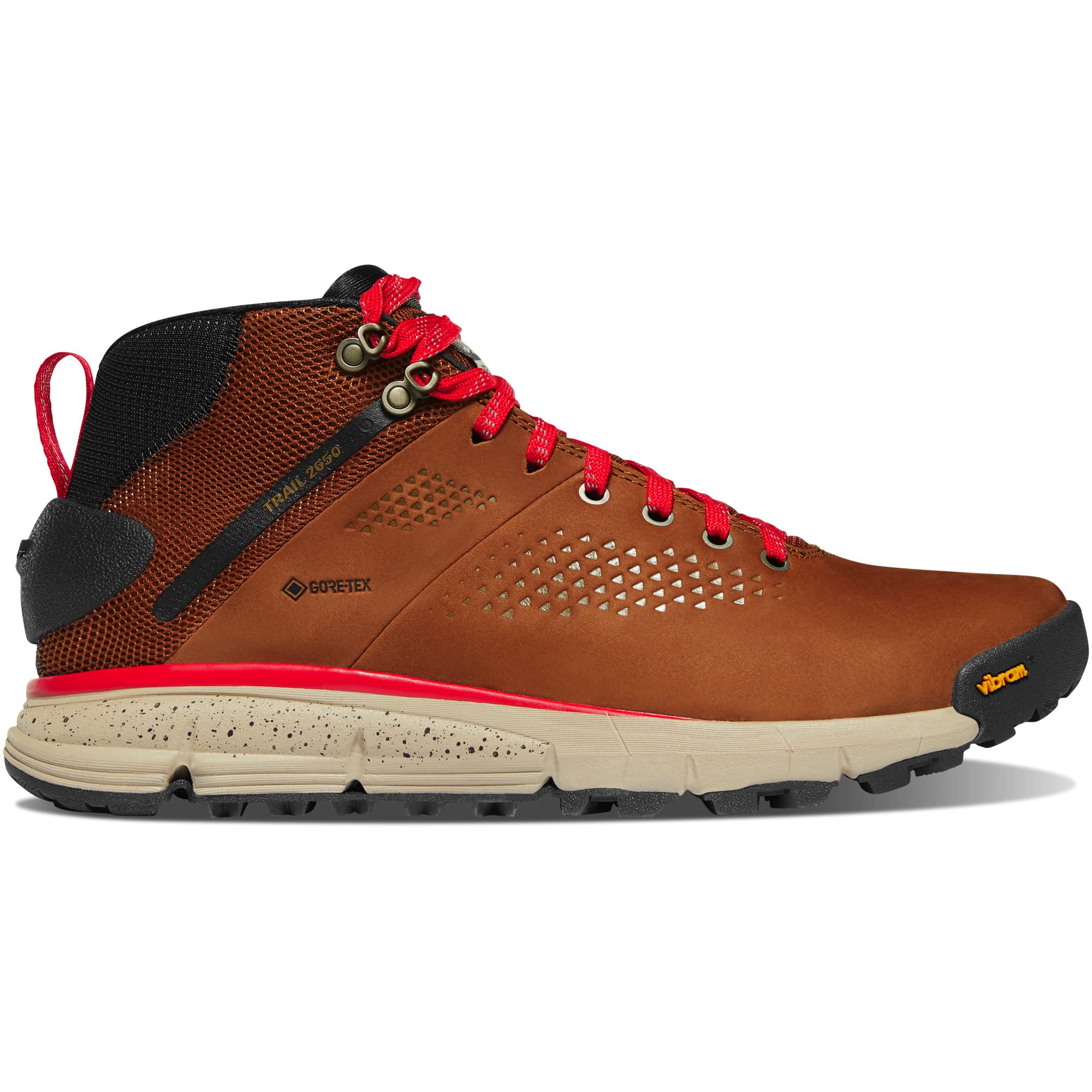 Danner 612499.5D Trail 2650 Mid 4" Brown/Red GTX 9.5D