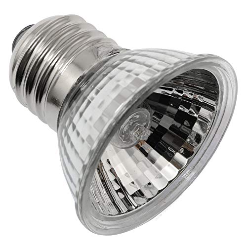 SQXBK Sun Lamp 4PCS 120V 50W UVA UVB Sun Heat Lamp Bulb Full Spectrum Sun Light Lamp for Turtle Snake Reptile