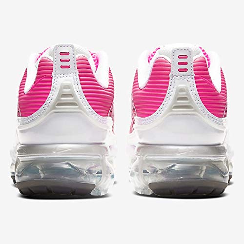 Nike Women's NIKE AIR VAPORMAX 360 Running Shoes, Pink/White, 7