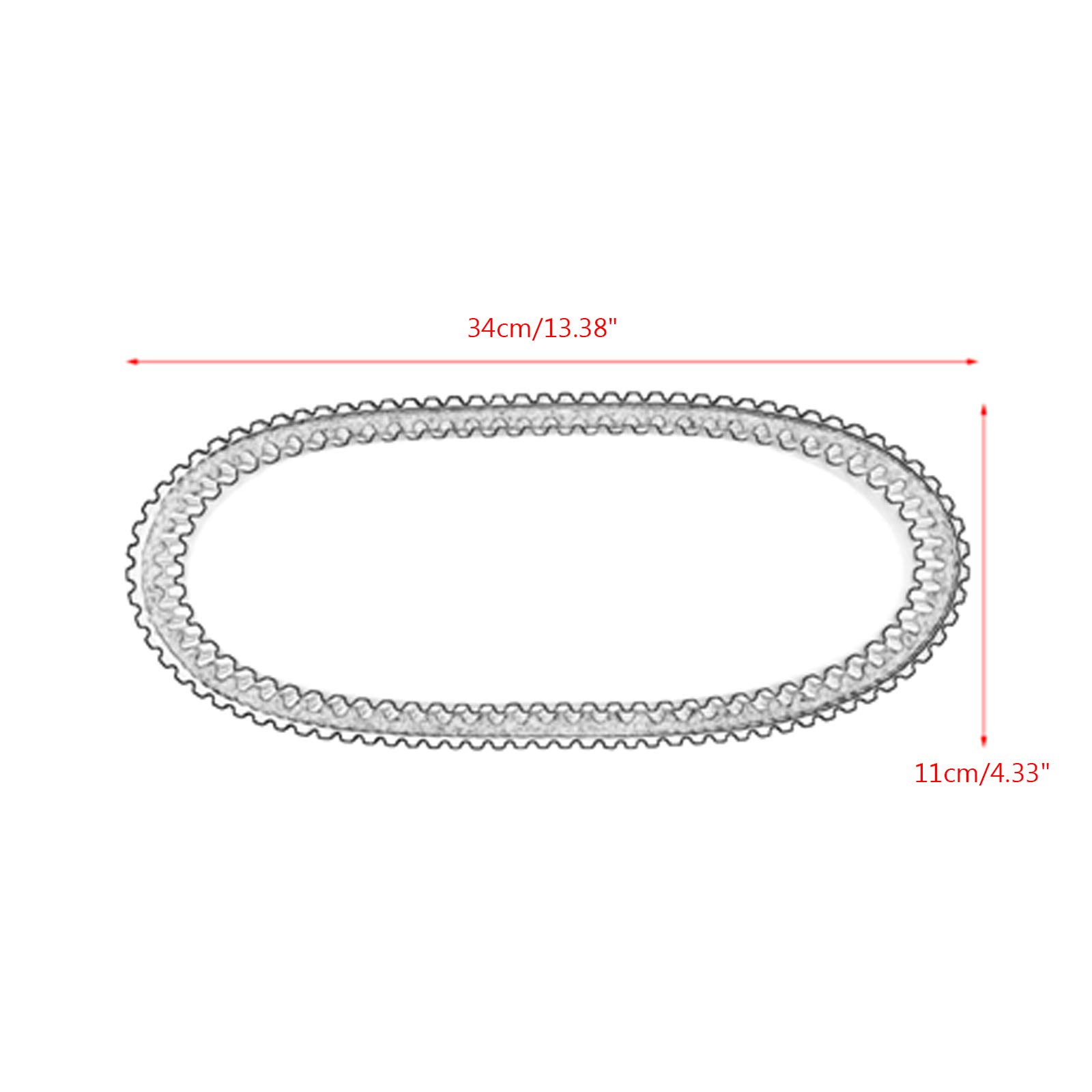 Drive Belt 795OC x 23.4W for Aeon Quadro 4 2016 346cc Four-Wheeler Scooter Bruce & Shark