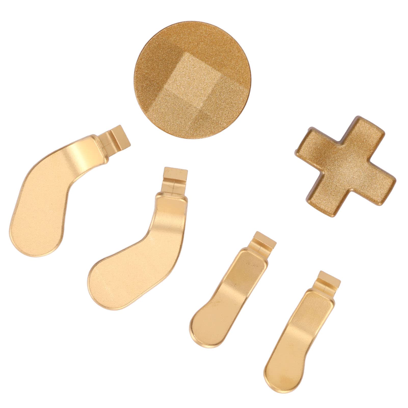 DAUERHAFT Trigger Paddle D Pads, Yellow Trigger Paddles and D Pads for Xbox One Elite Series 2