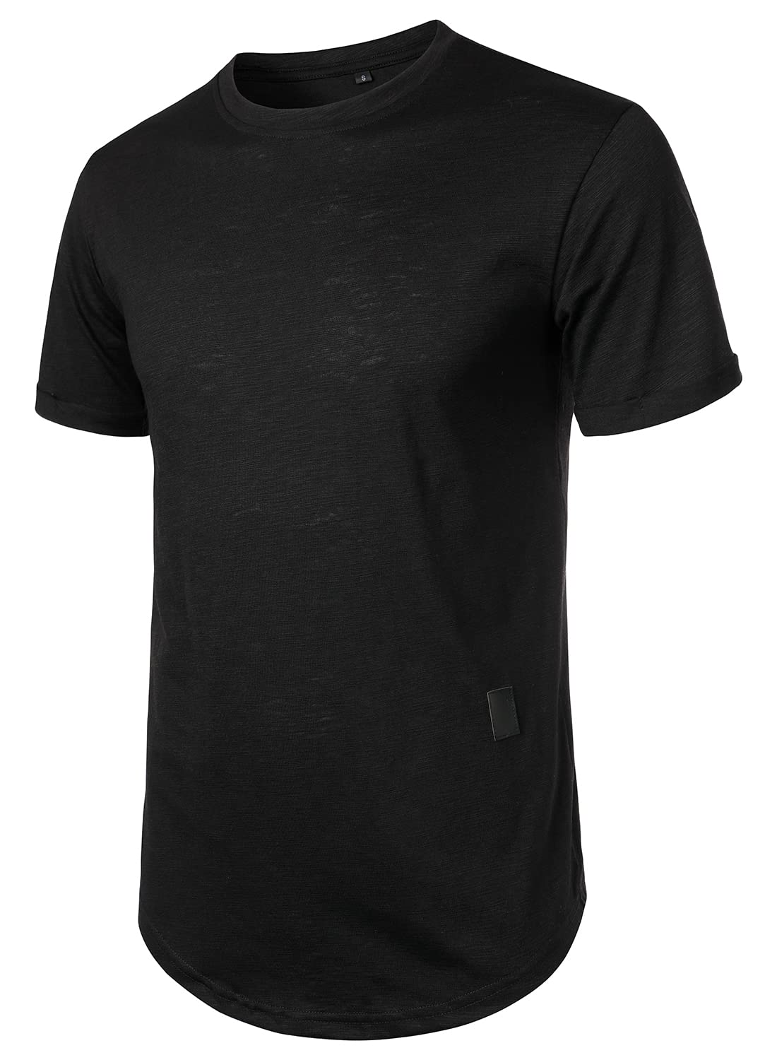 FANARCHER Men’s T-Shirts Athletic Short Sleeve Tee Shirts Gym Workout Cotton Tops Black