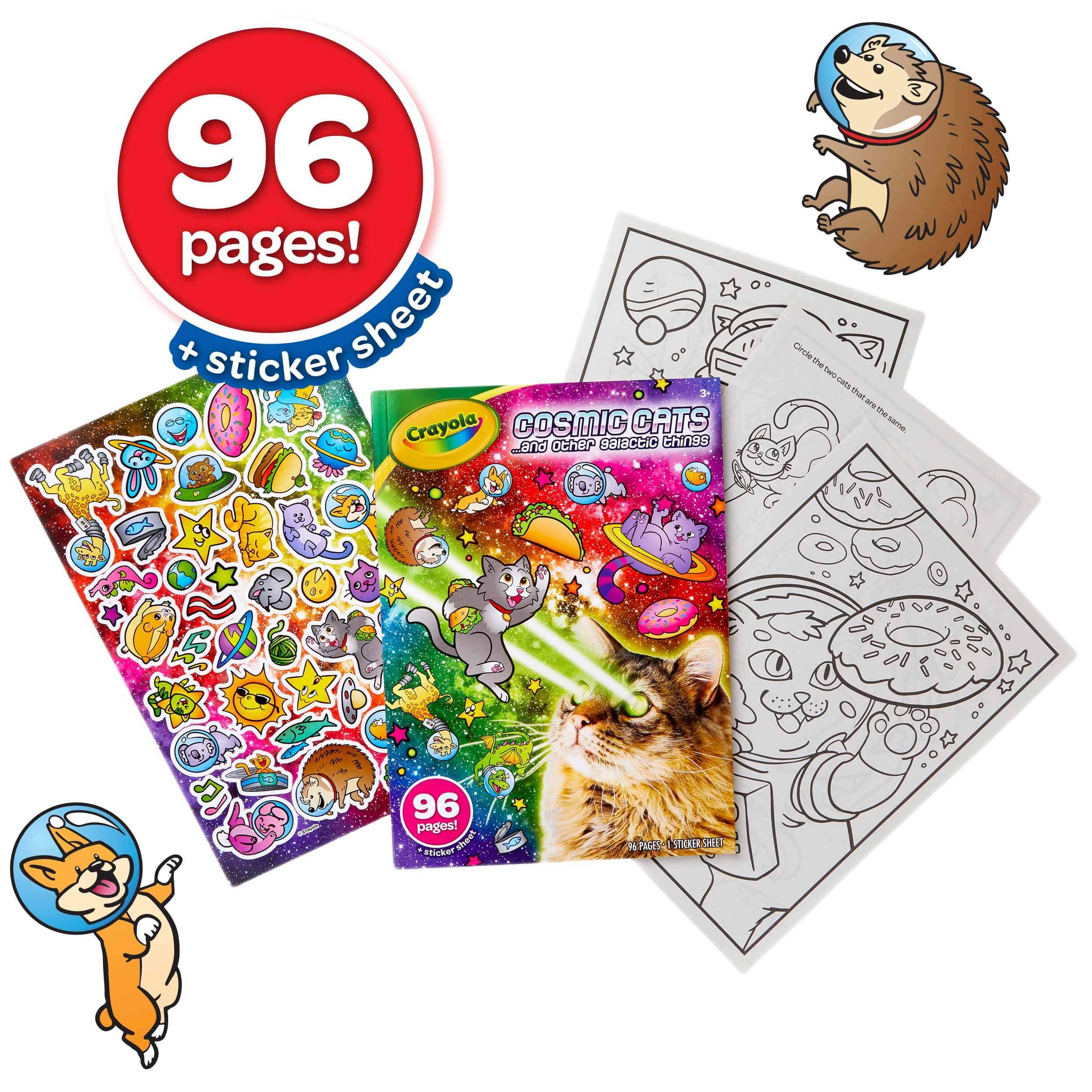 Crayola Coloring Book Bundle, Animal Coloring Books, Gift for Kids, Ages 3, 4, 5, 6 [Amazon Exclusive]