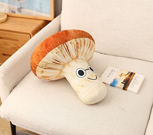 Ichesun 3D Creative Vivid Mushroom Pillow Gift Plush Throw Pillow (7"(Small Size/18cm))