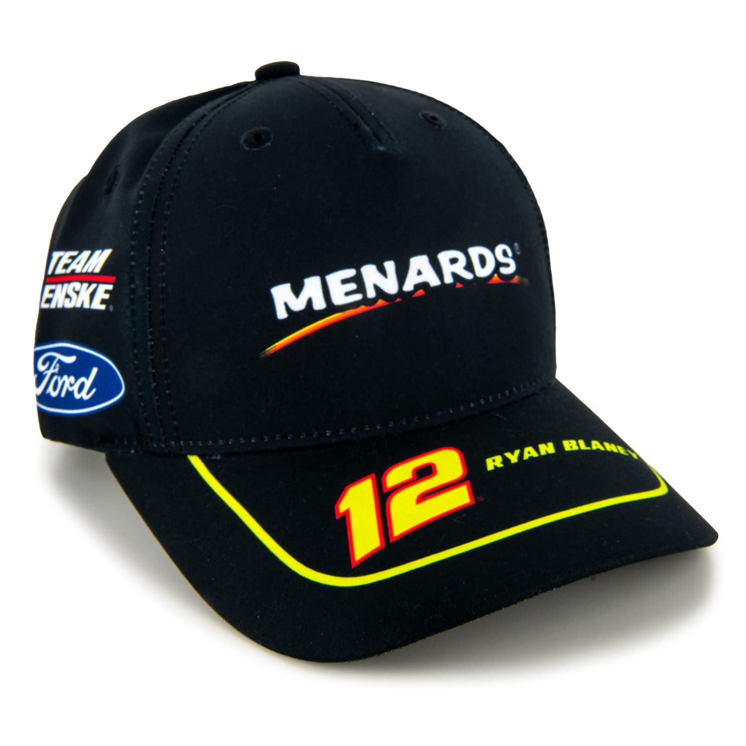 Checkered Flag Sports Ryan Blaney 2023 Menards Uniform Pit Hat Black