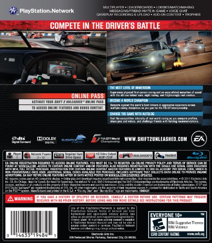 Shift 2: Unleashed - Playstation 3